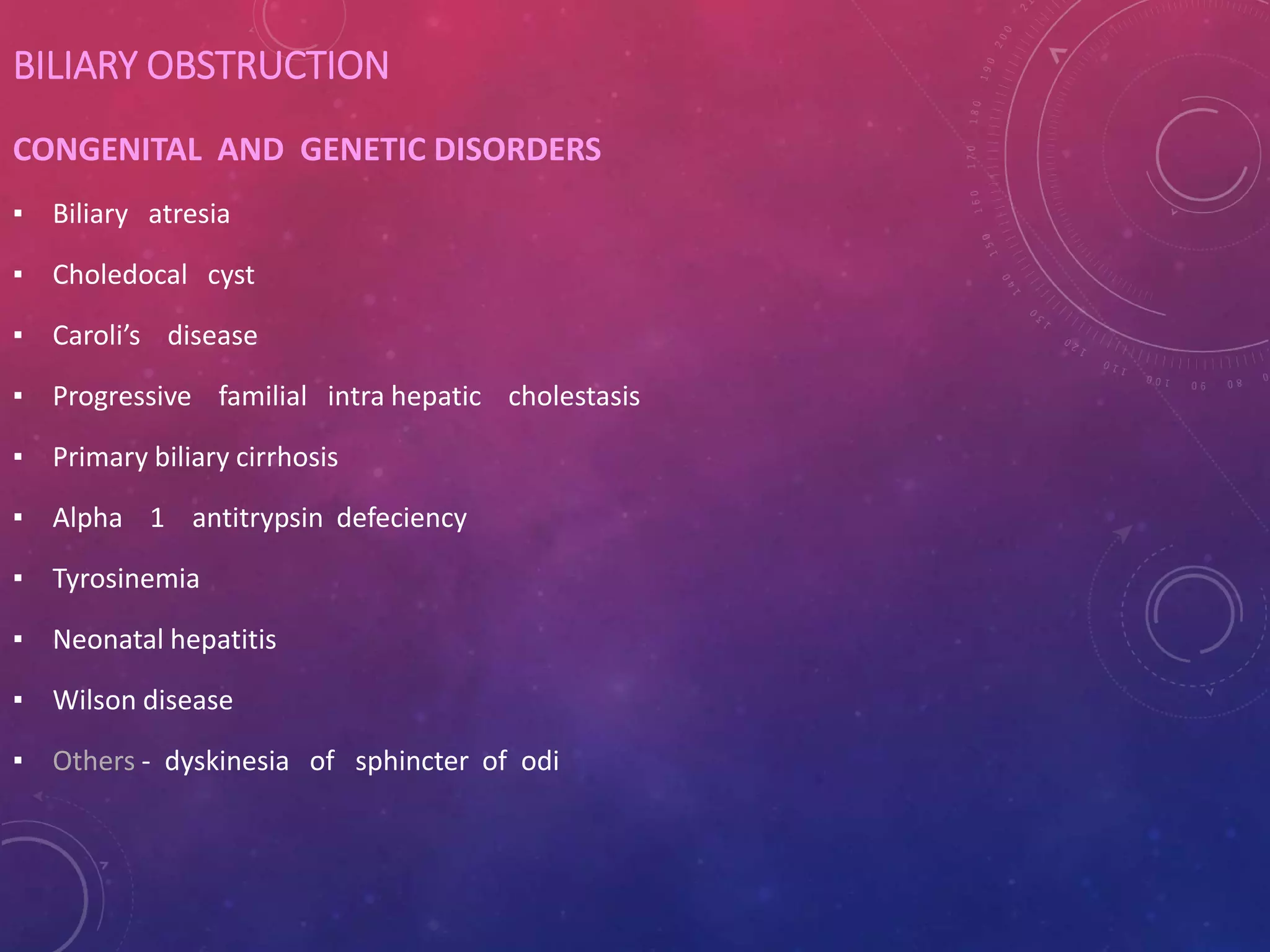 Obstructive jaundice | PPTX