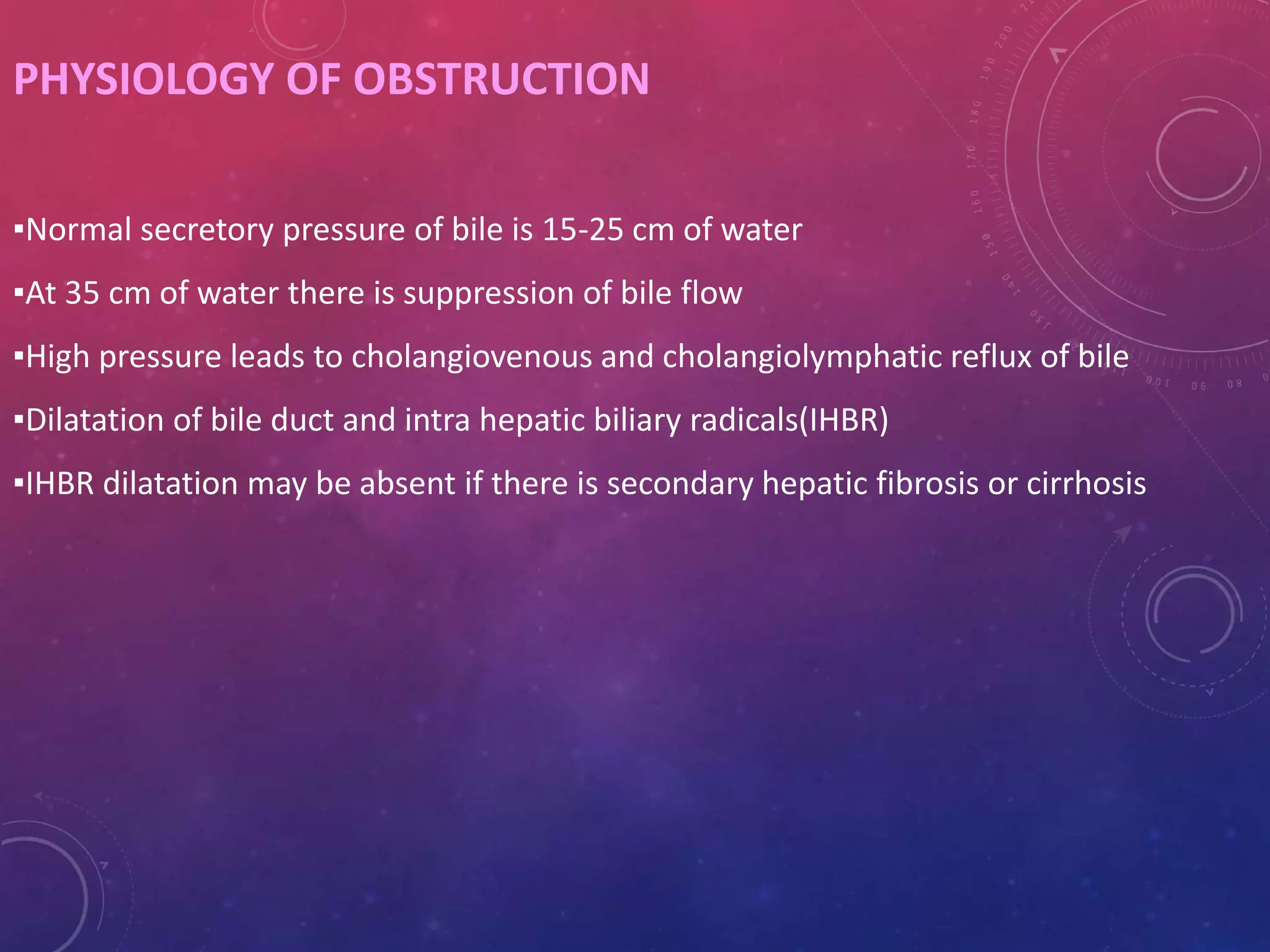 Obstructive jaundice | PPTX