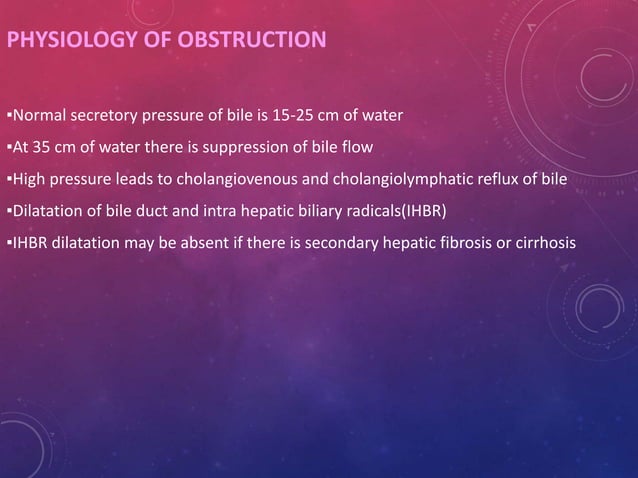 Obstructive jaundice | PPT