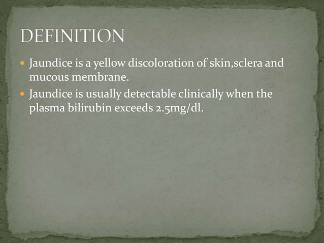 OBSTRUCTIVE JAUNDICE.pptx | Free Download