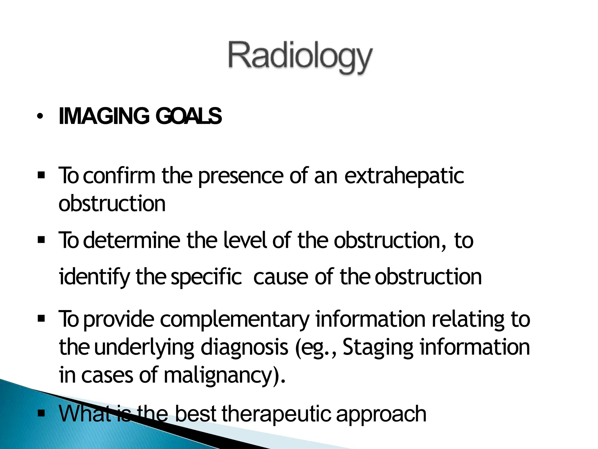 Obstructive Jaundice- General Surgery notes | PPTX