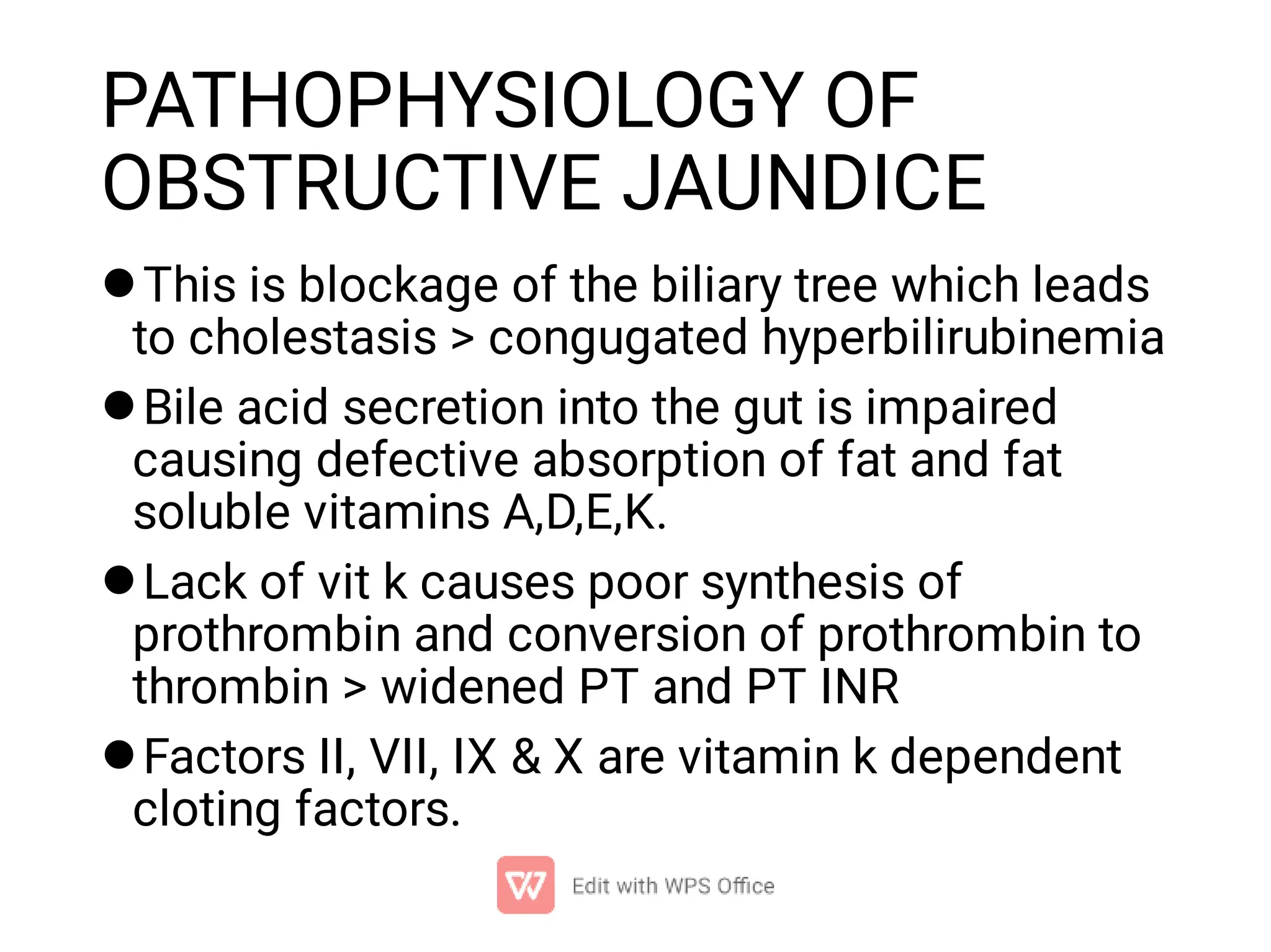 Obstructive Jaundice presentation for surgery | PDF