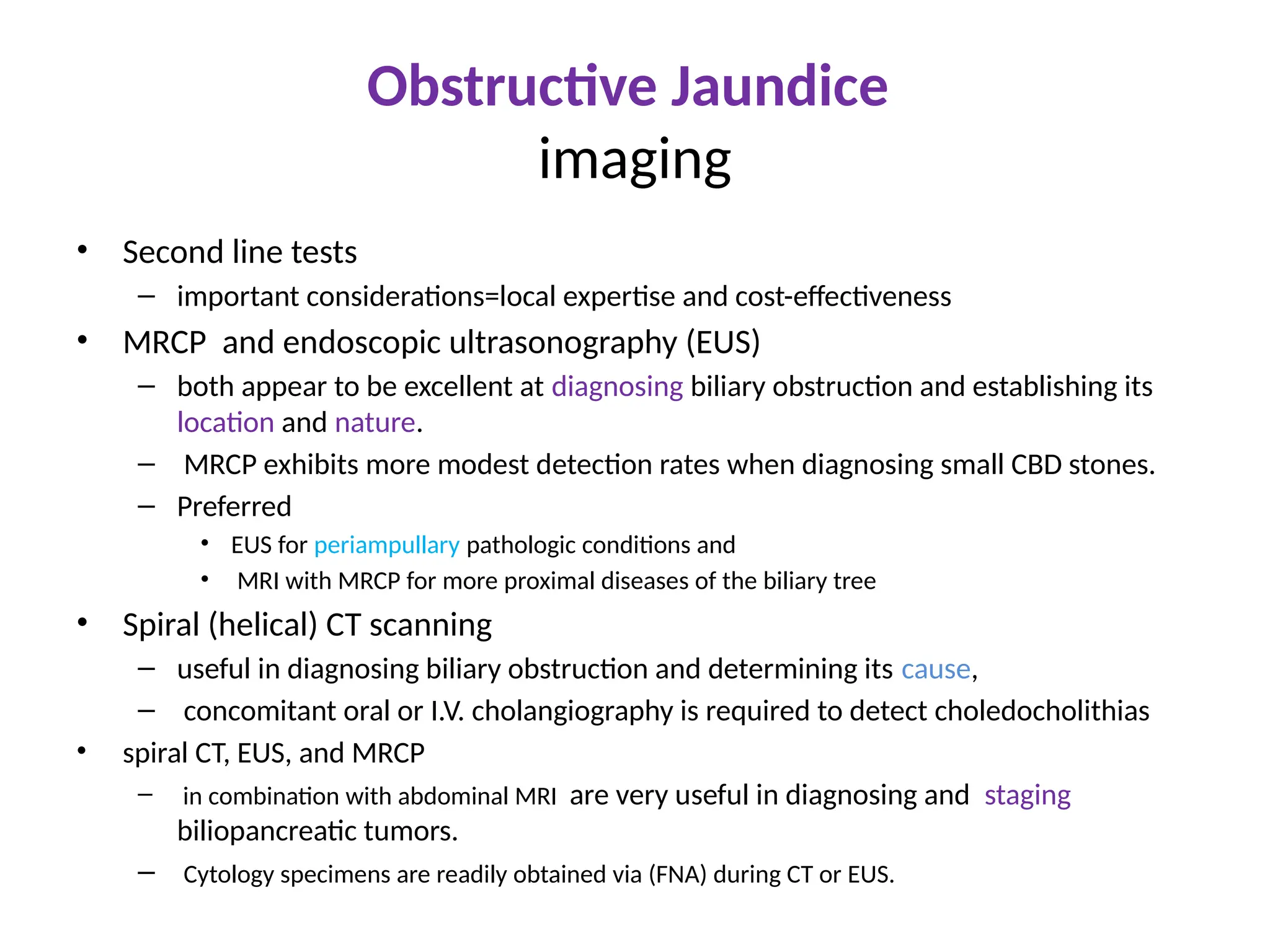 Causes of obstructive jaundice in surgical patients | PPT