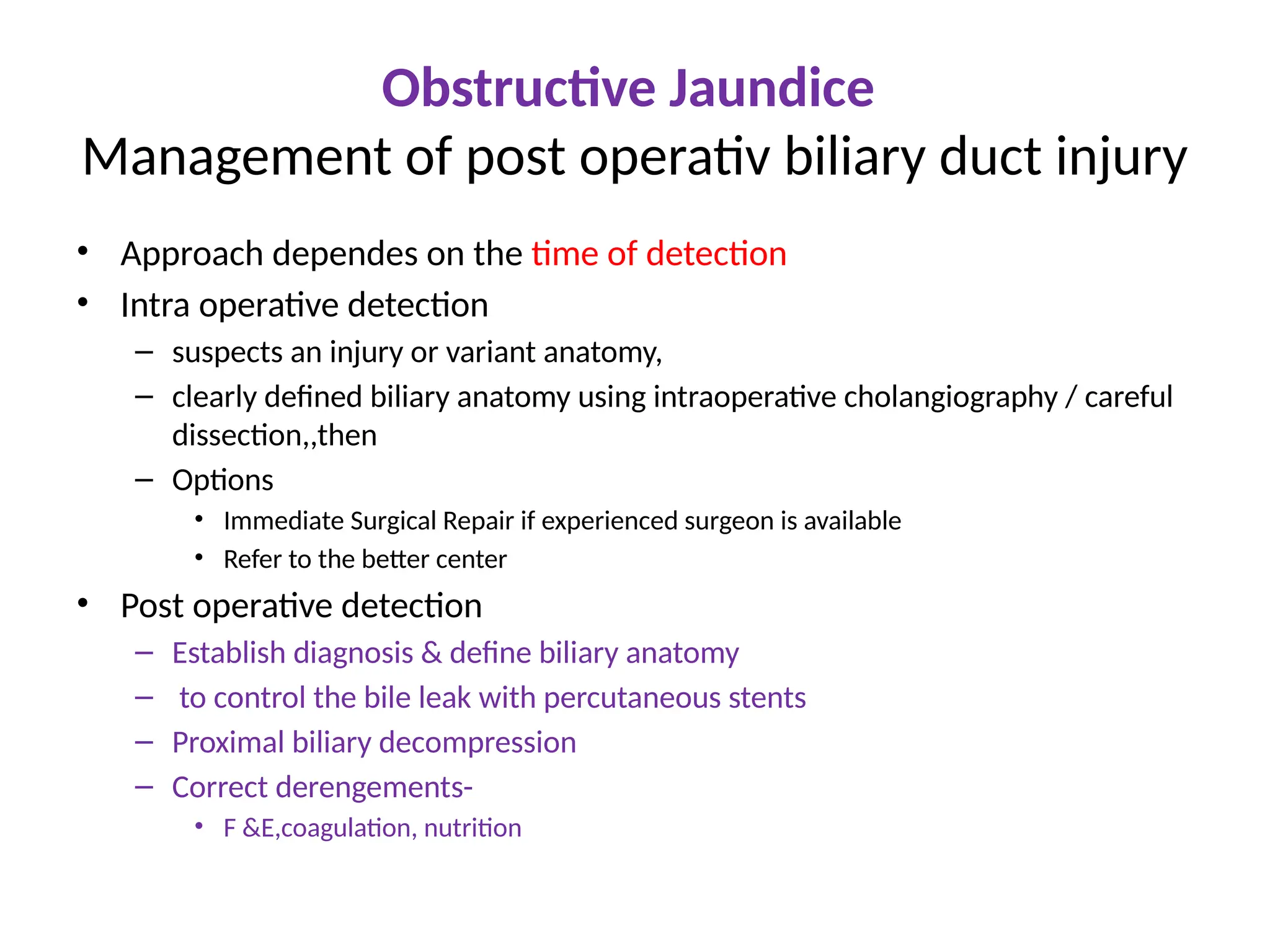 Causes of obstructive jaundice in surgical patients | PPT