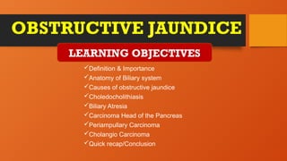 OBSTRUCTIVE JAUNDICE- Problem Oriented Approach.pptx