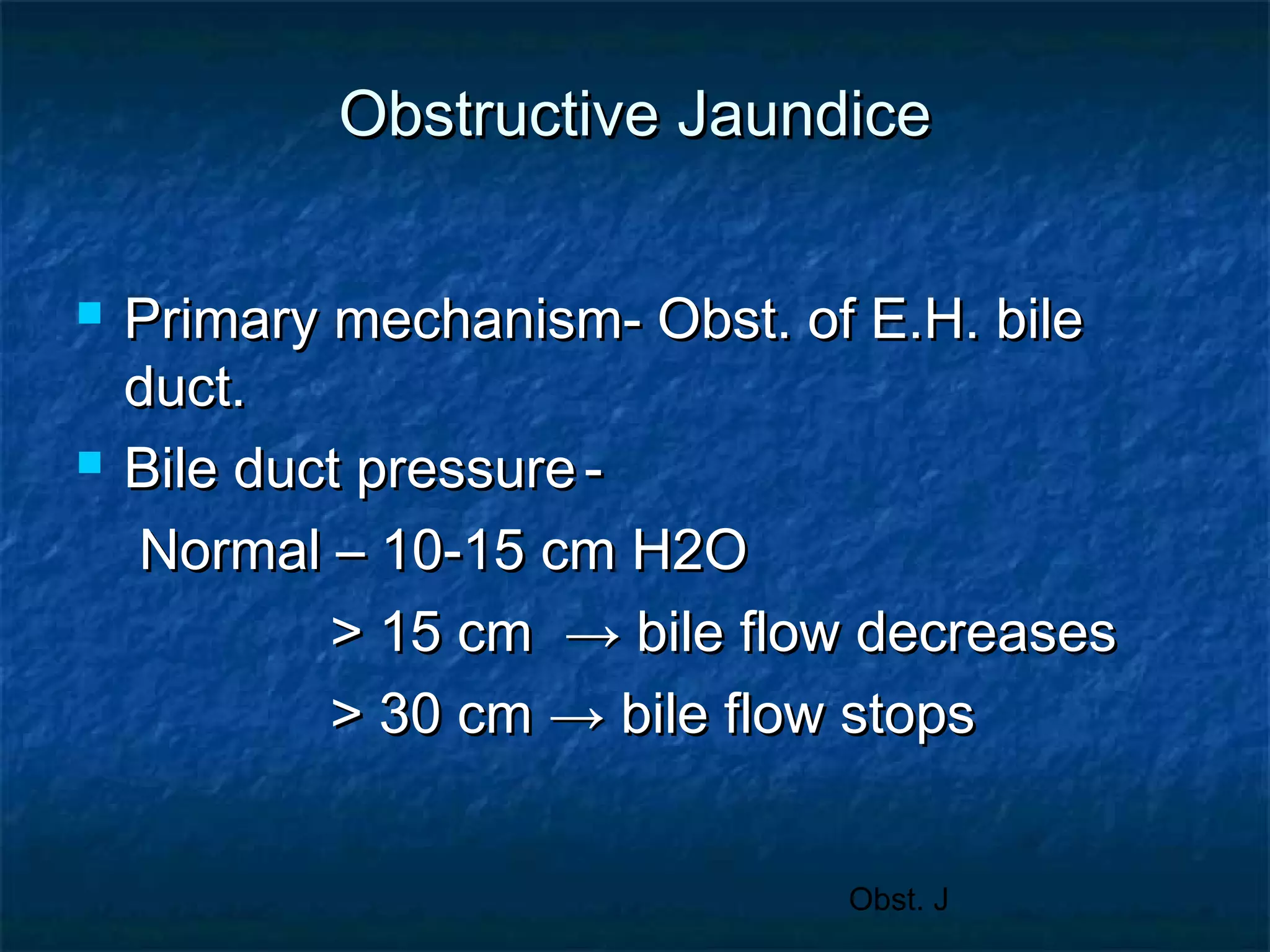 Obstructive jaundice Anesthesia Management | PPT