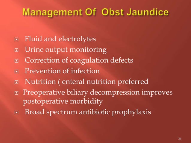 Obstructive jaundice (final year mbbs lecture ) | PPTX | Digestive ...