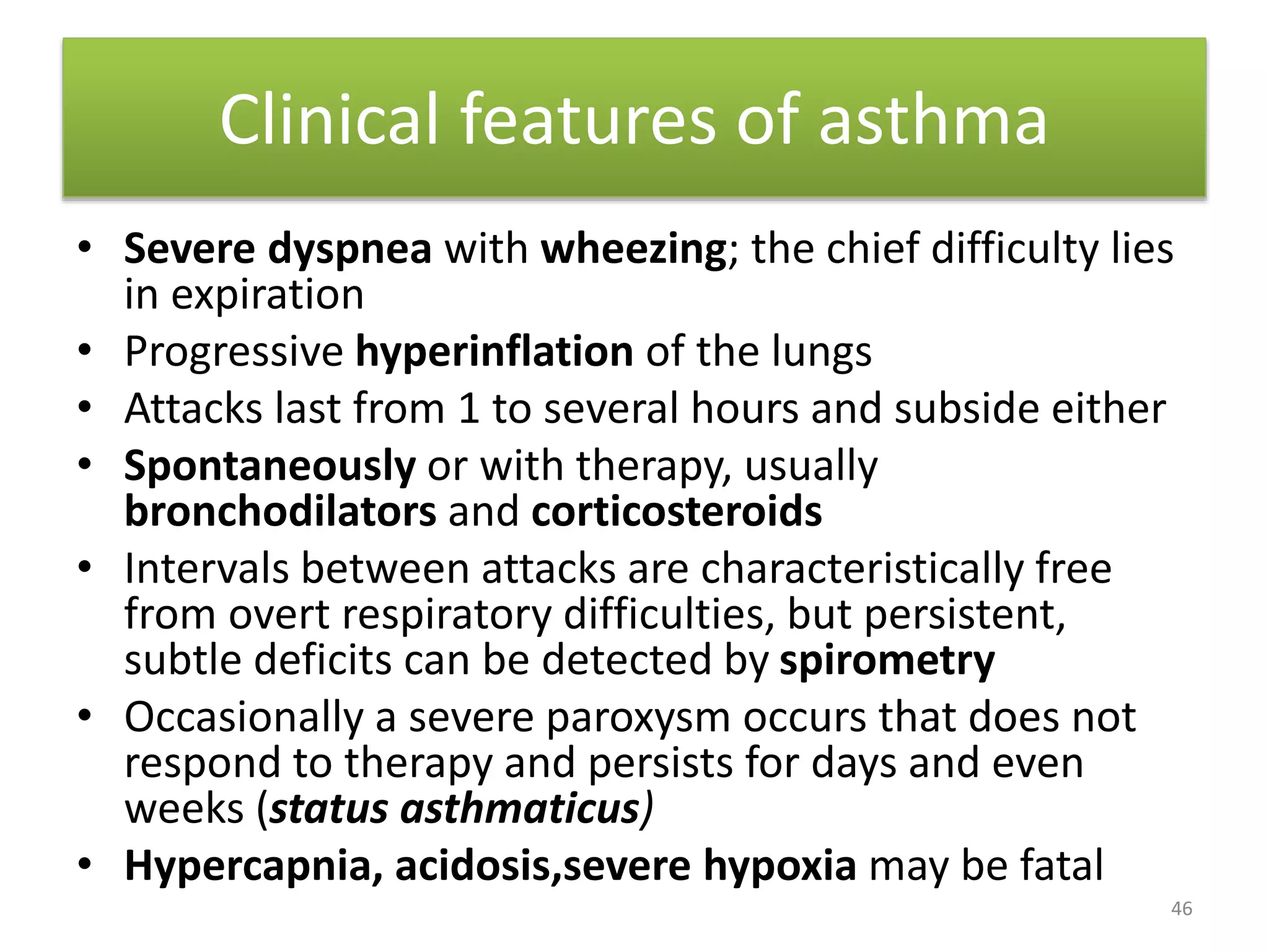 Obstructive Lung Diseases | PPTX