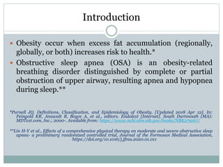 Obstructive sleep apnea | PPTX