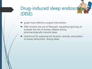 Obstructive sleep apnea | PPTX