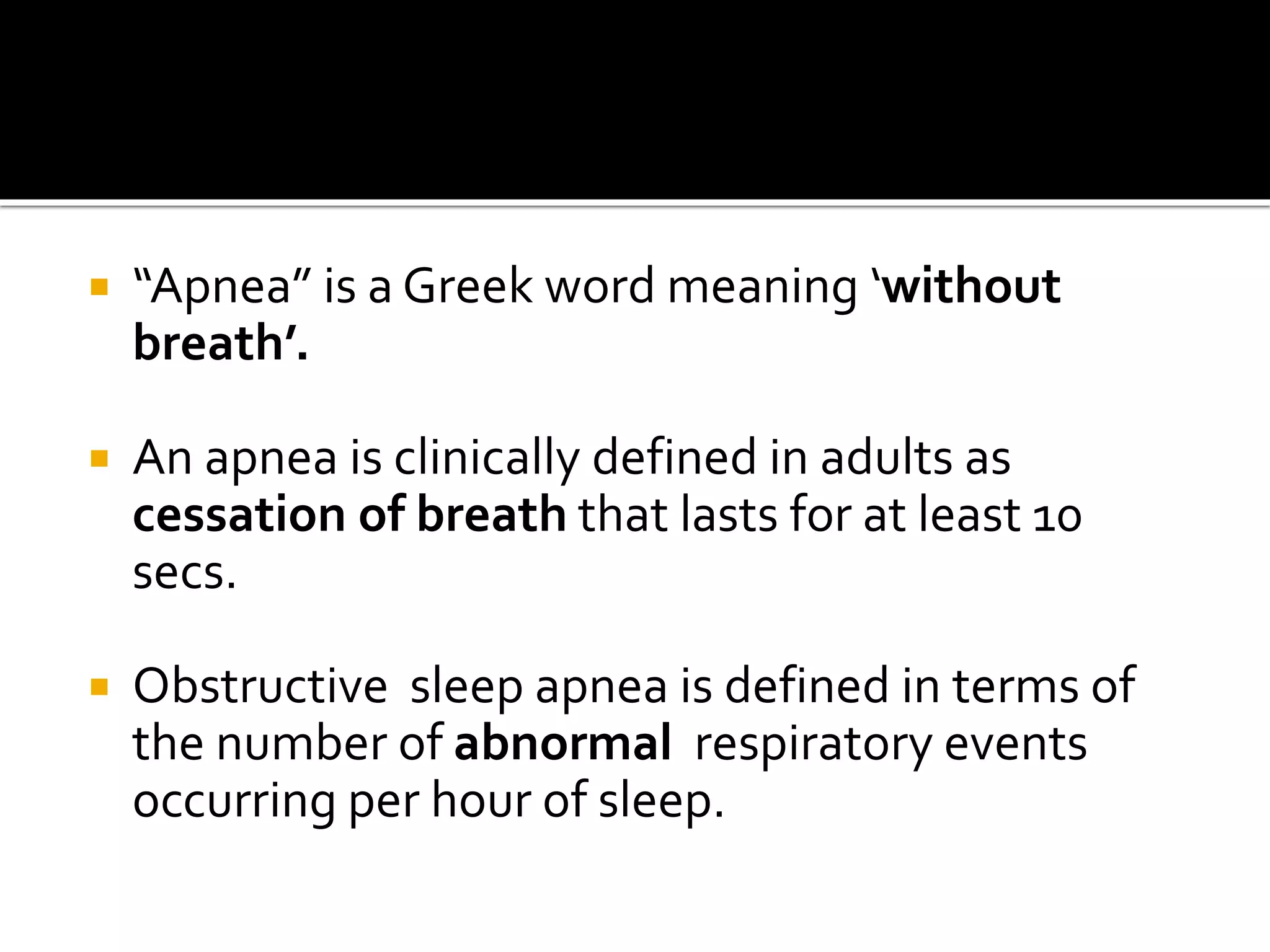 OBSTRUCTIVE SLEEP APNEA.ppt