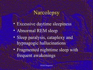 Obstructive sleep apnea diagnosis | PPT