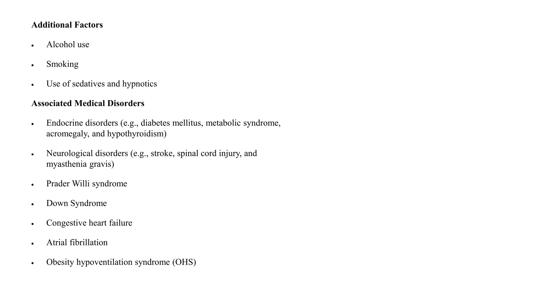 Obstructive Sleep Apnea Osa Pptx Ppt