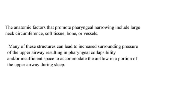 Obstructive Sleep Apnea Osa Pptx Ppt