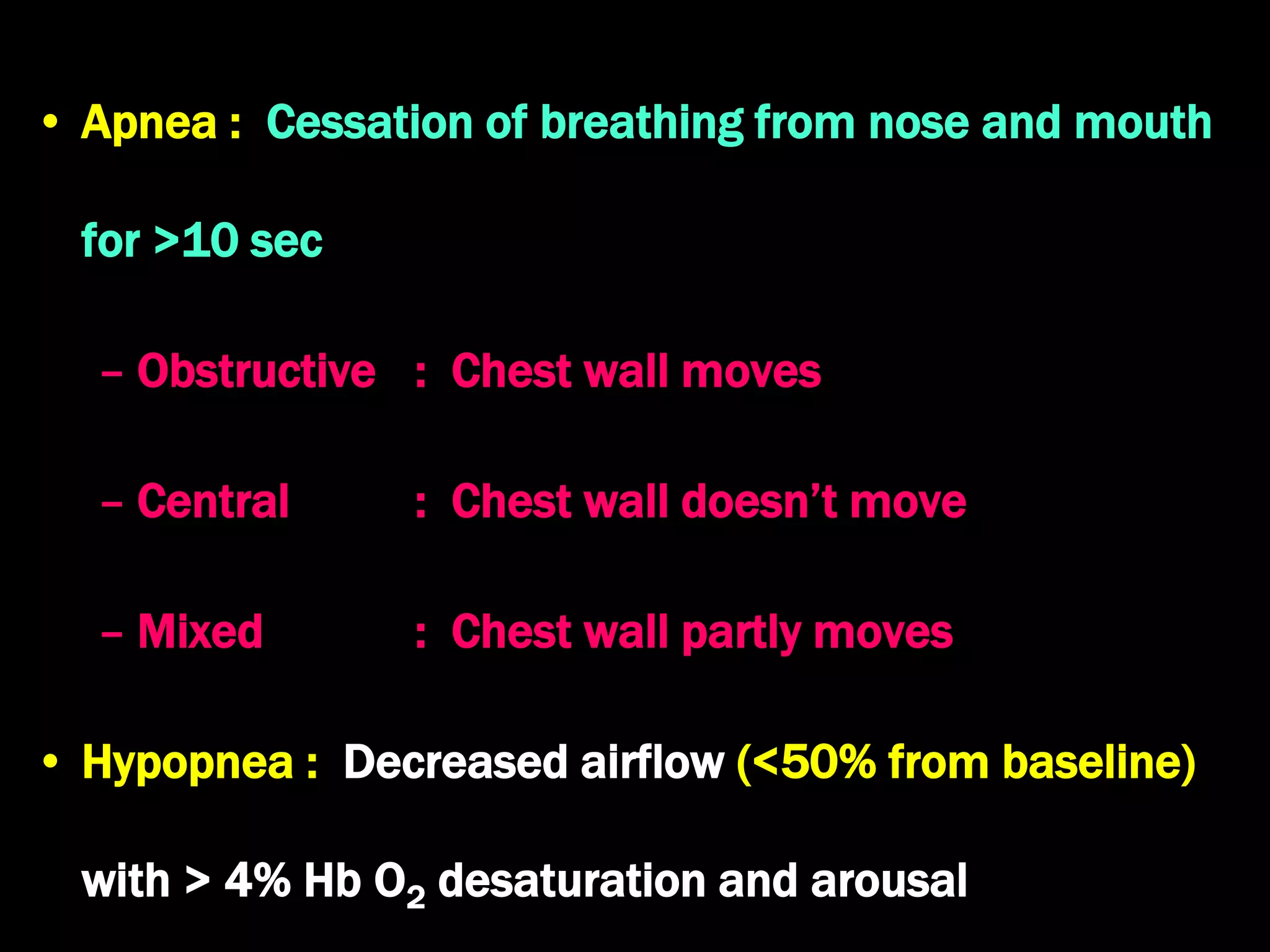 Obstructive sleep apnea syndrome | PPT