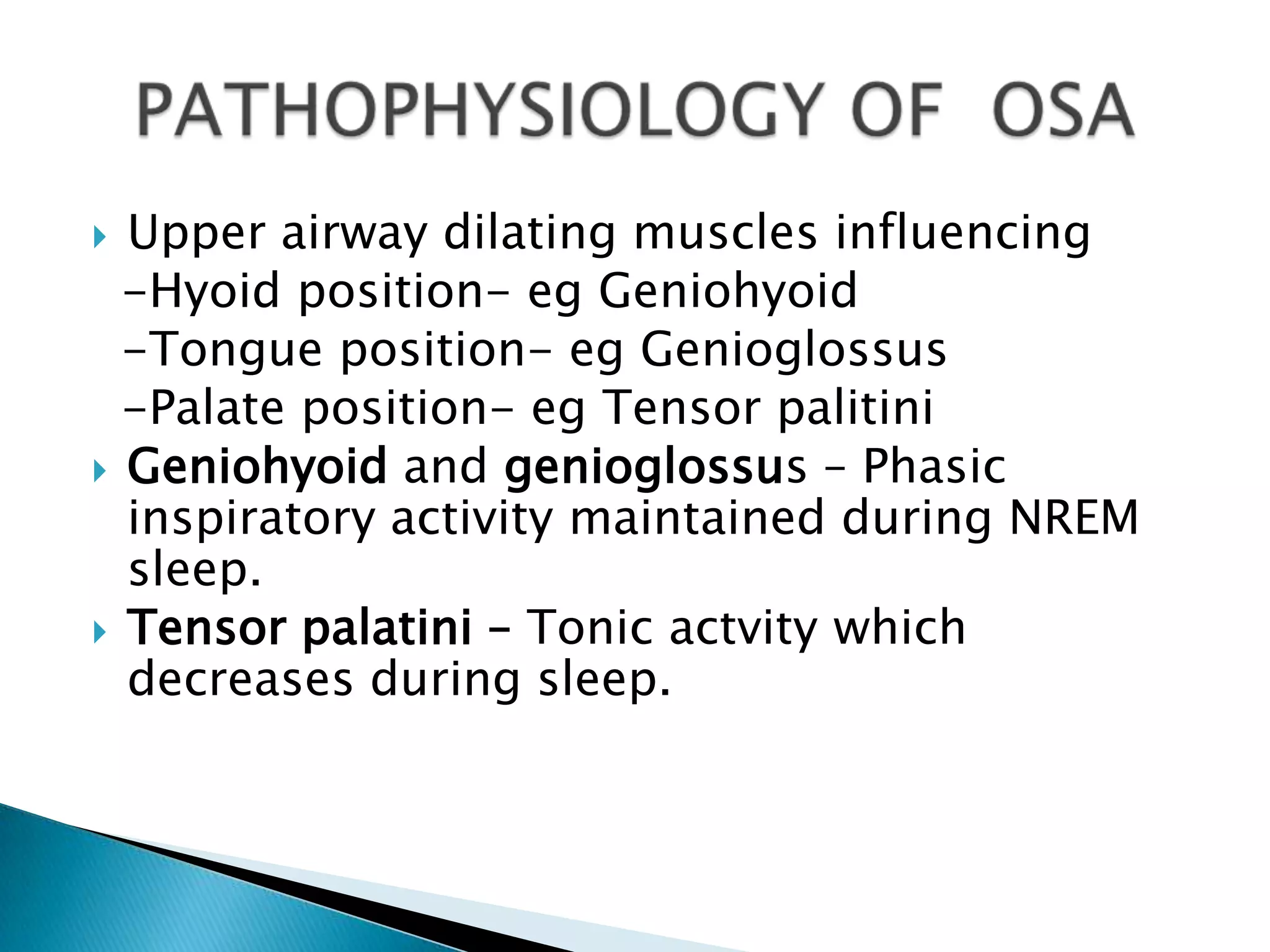 Obstructive sleep apnoea(OSA) | PPTX