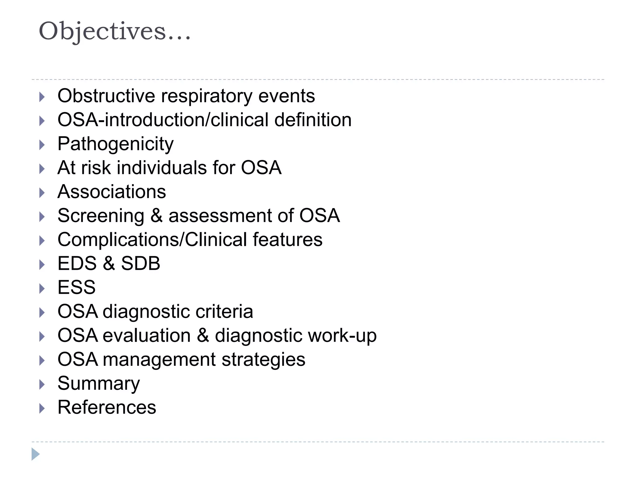 Obstructive sleep apnoea - clinical approach to a patient/ AASM ...