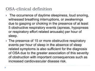 Obstructive sleep apnoea - clinical approach to a patient/ AASM ...