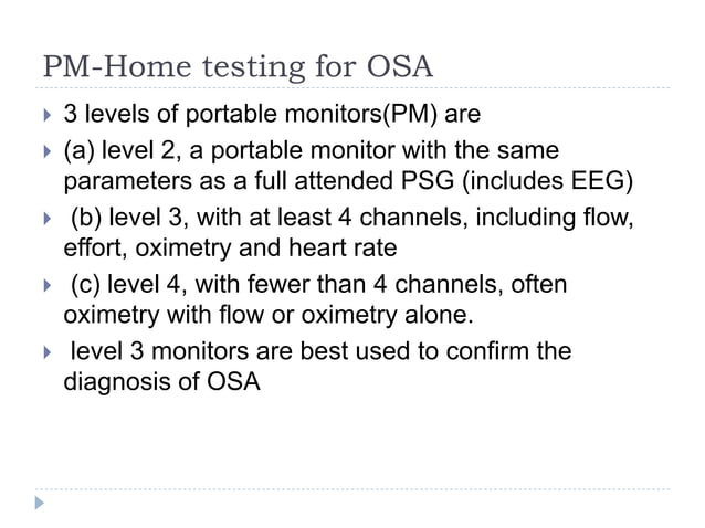 Obstructive sleep apnoea - clinical approach to a patient/ AASM ...