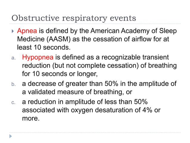 Obstructive sleep apnoea - clinical approach to a patient/ AASM ...
