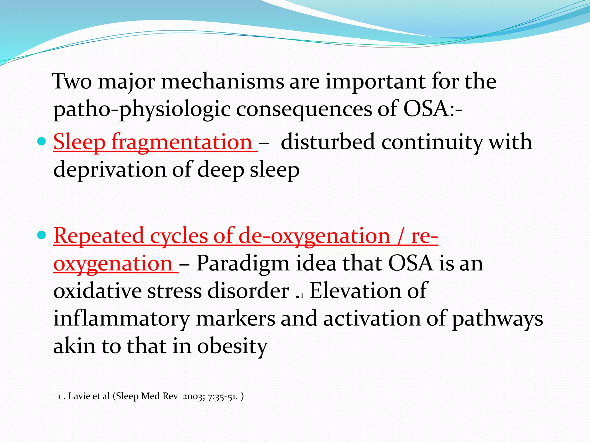 Obstructive sleep apnoea | PPTX