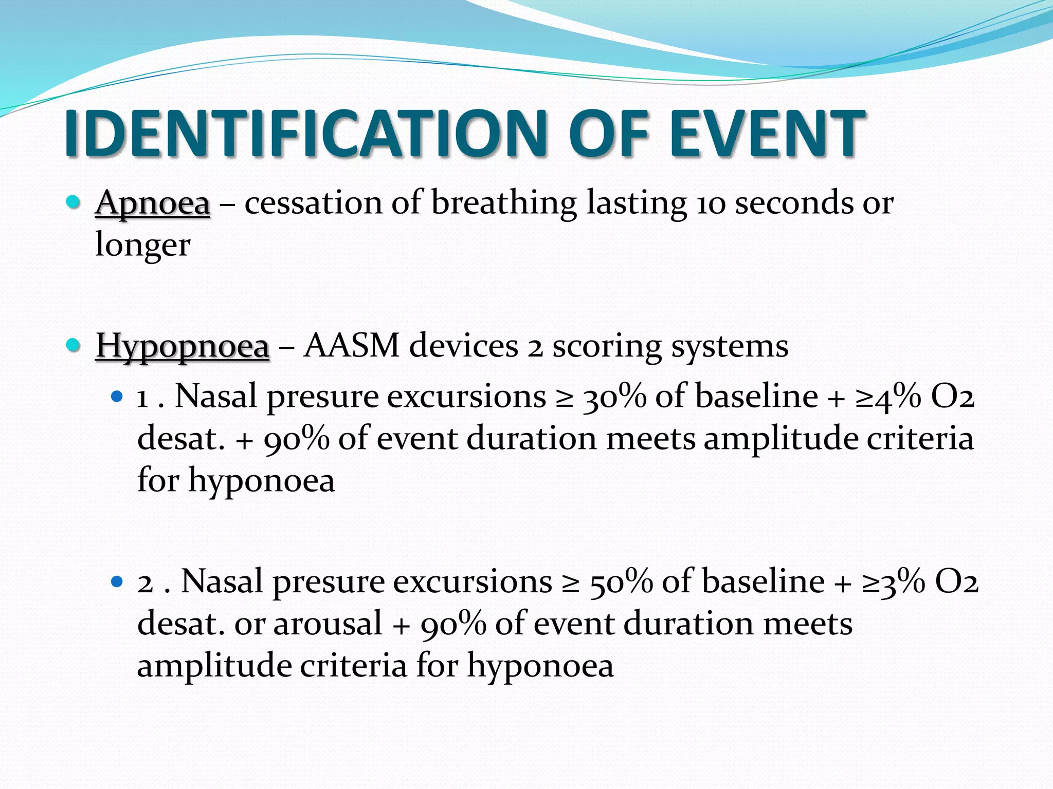 Obstructive sleep apnoea | PPTX