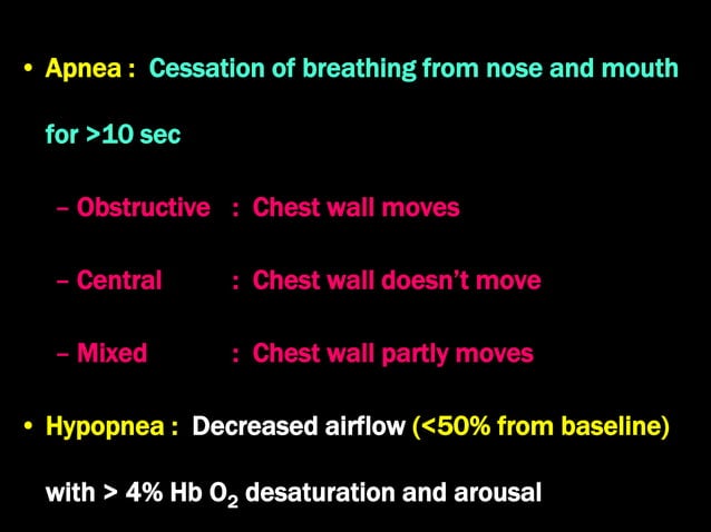 Obstructive sleep apnoea syndrome(osas) | PPT | Ear, Nose and Throat ...