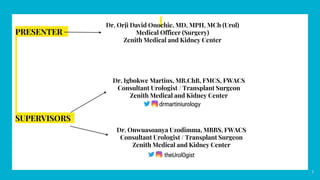 Obstructive Uropathy | PPTX