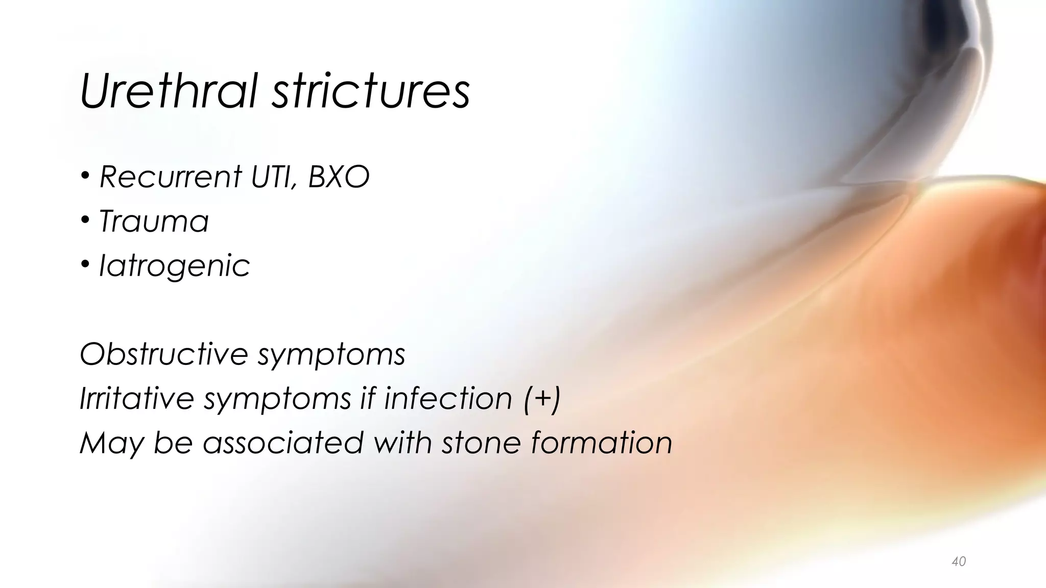Obstructive uropathy | PPT | Digestive Disorders | Diseases and Conditions