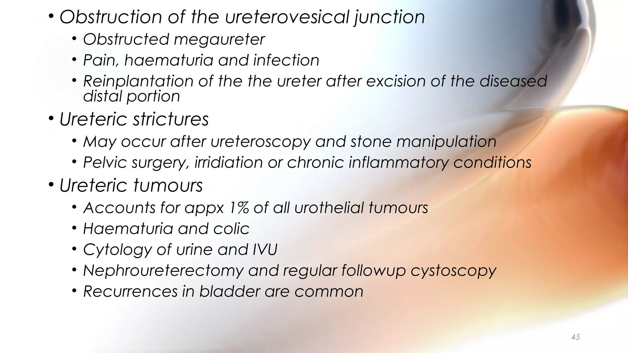 Obstructive uropathy | PPT