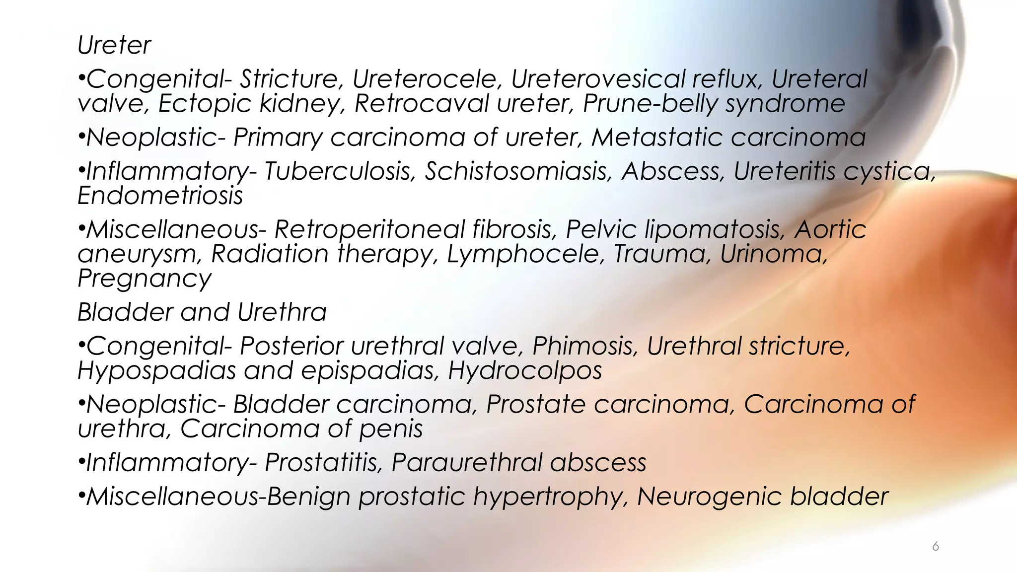 Obstructive uropathy | PPT