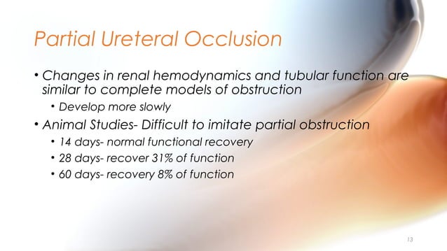 Obstructive uropathy | PPT