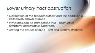 Obstructive uropathy | PPT