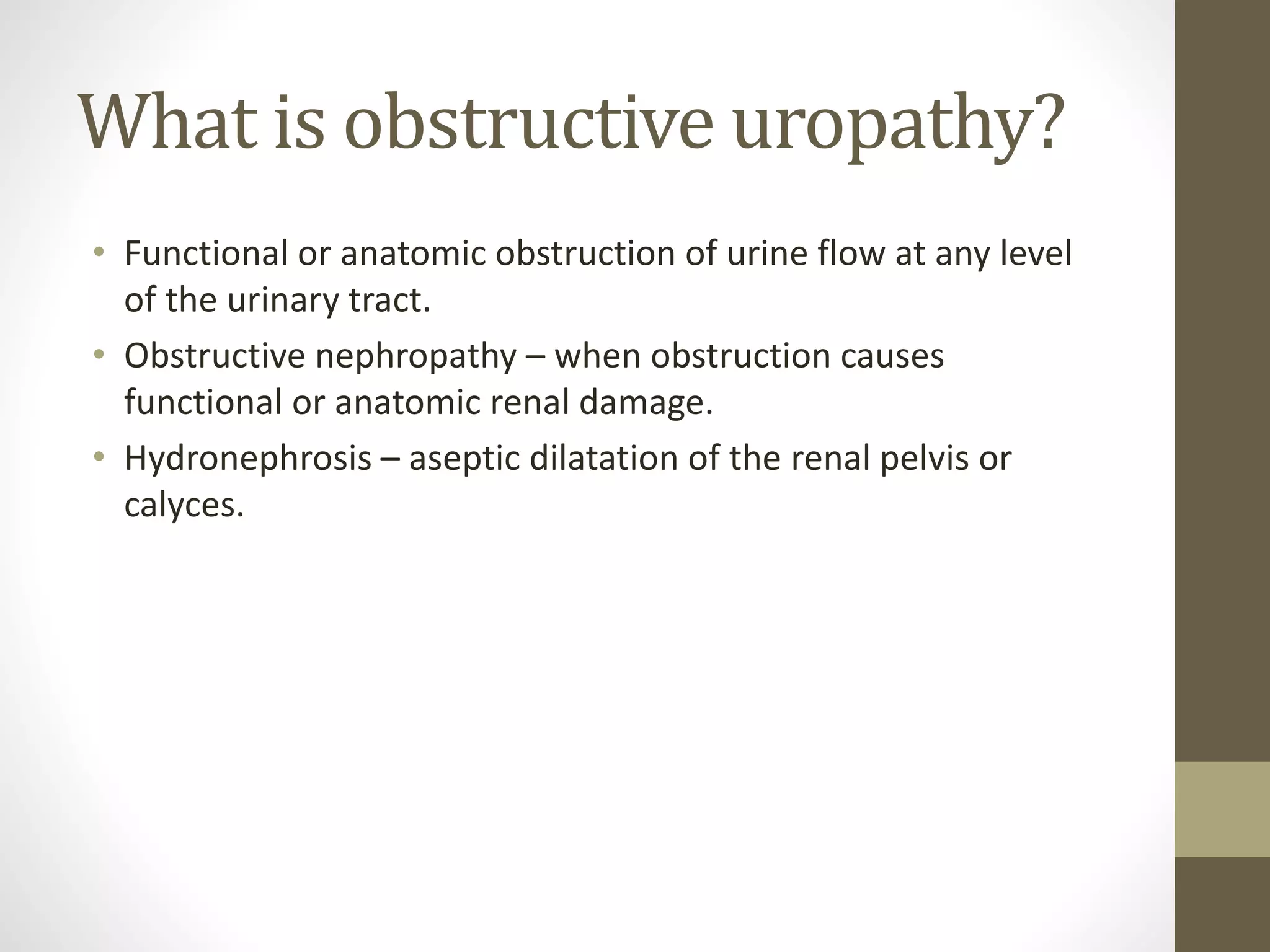 Obstructive Uropathy.pptx