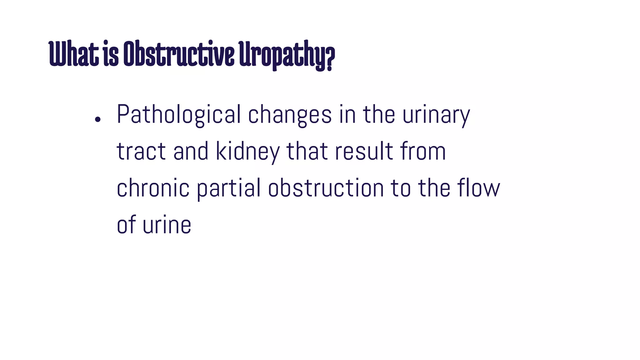 obstructive uropathy.pptx