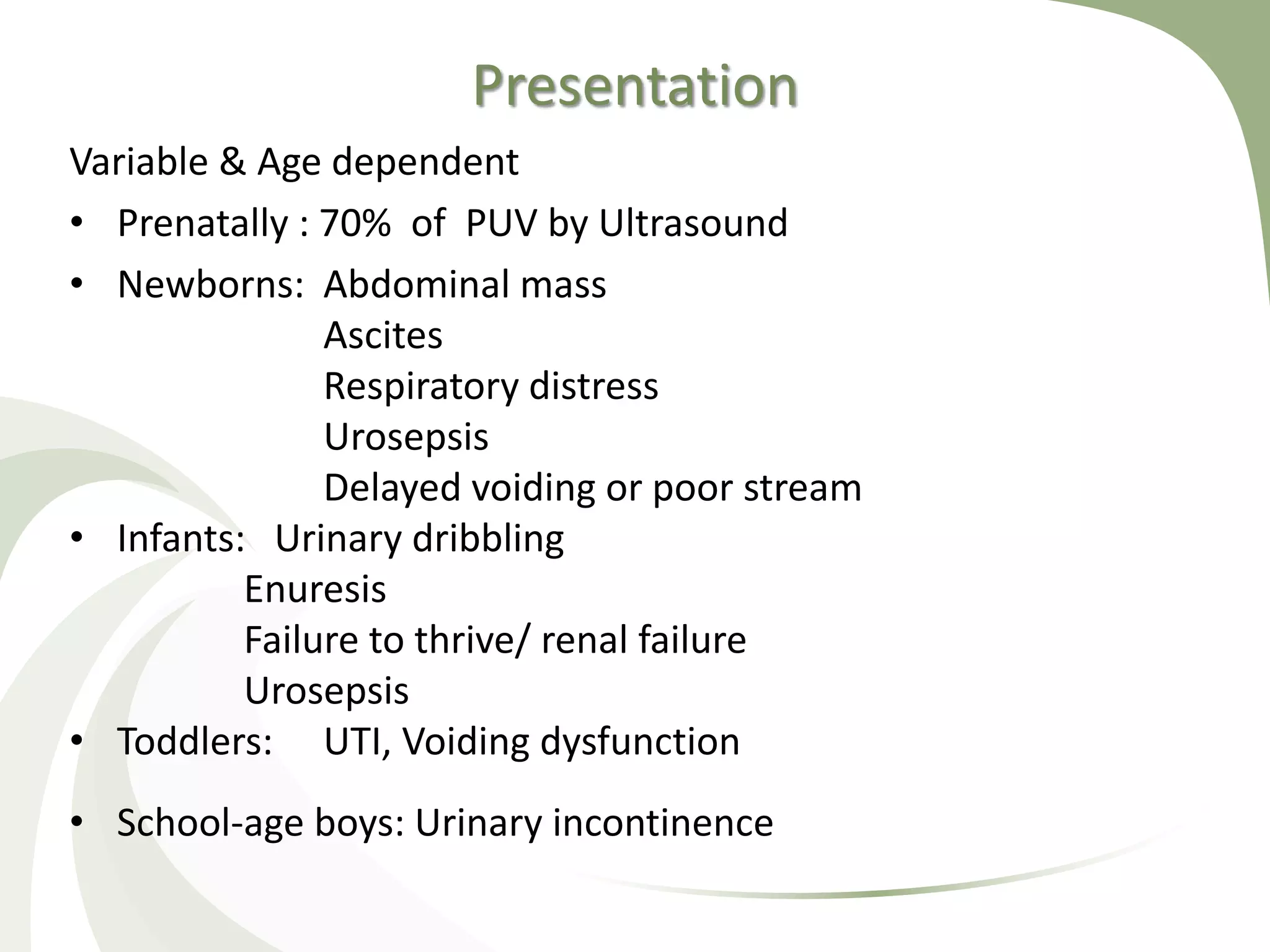 Obstructive uropathy in neonates | PPTX