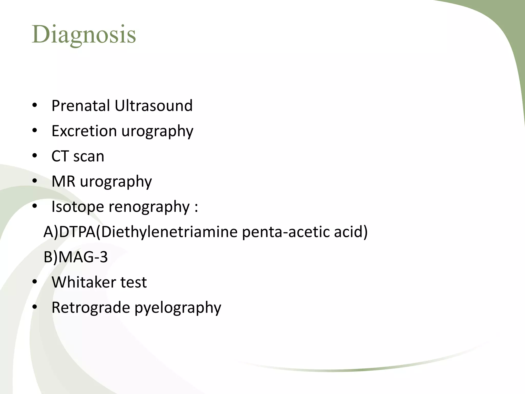 Obstructive uropathy in neonates | PPTX