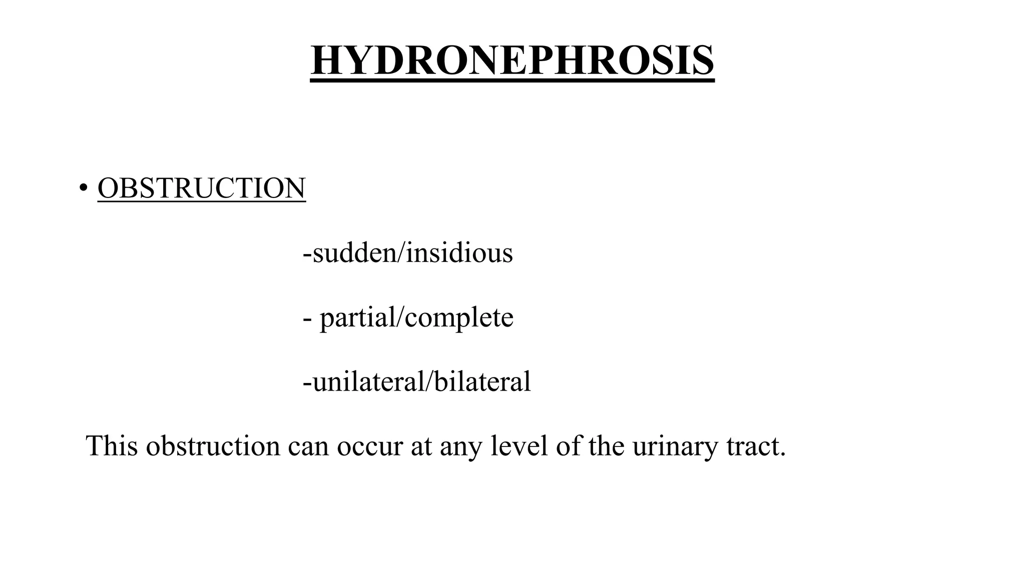 OBSTRUCTIVE UROPATHY PPT.pptx