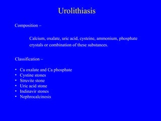 Obstructive uropathy+urolithias | PPT