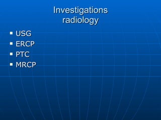 Obstructive jaundice:A physician's trap! | PPT
