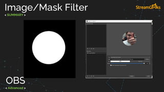 OBS Video filters | PPTX