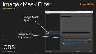 OBS Video filters | PPTX