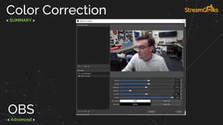 OBS Video filters | PPTX