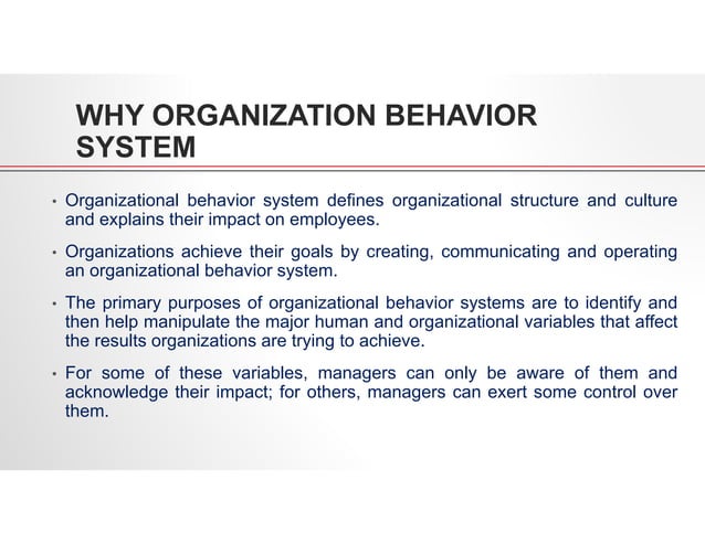 Ob system | PDF | Executive Leadership & Management | Business