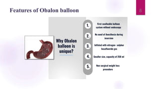 Intragastric Balloon therapy for treatment of Obesity.pptx | Digestive ...