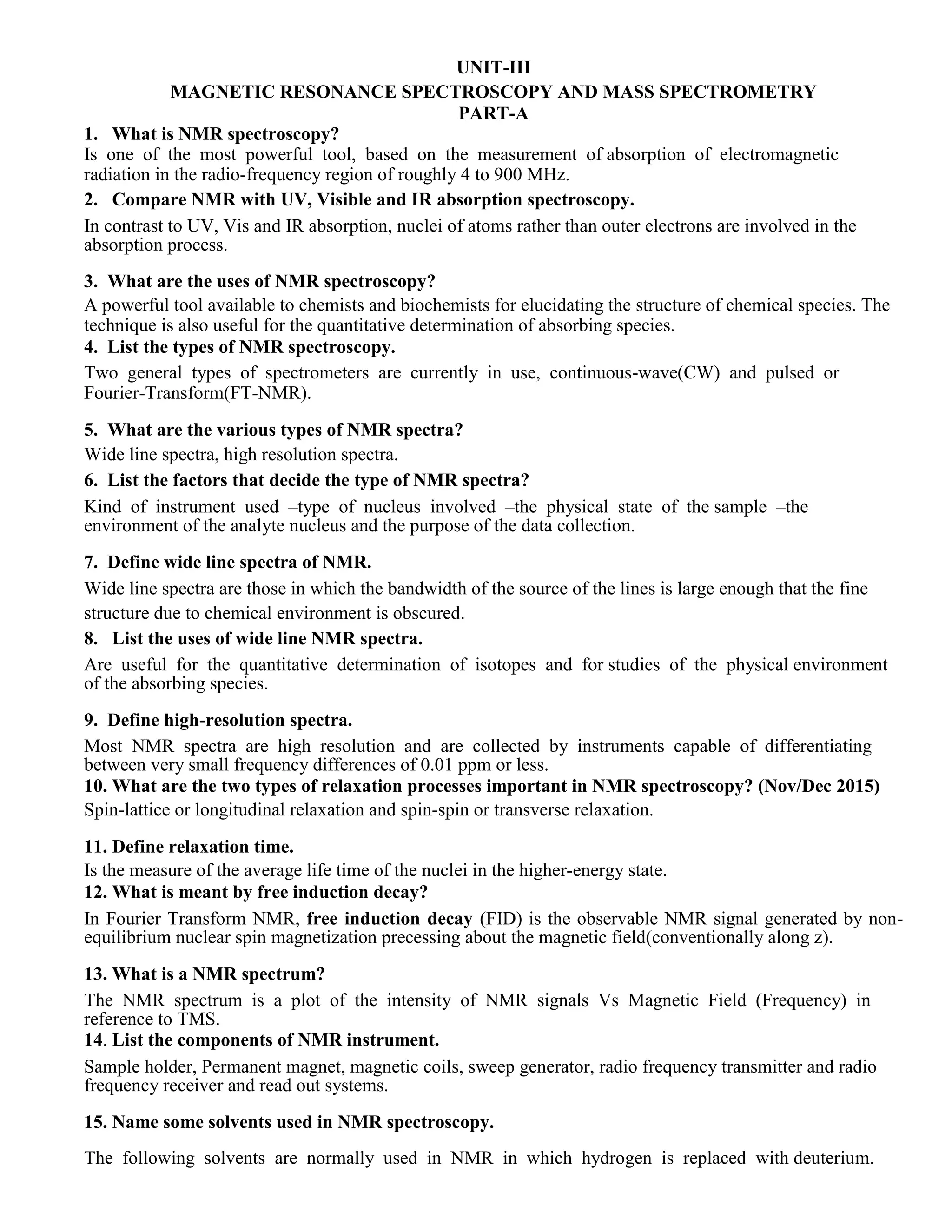 OBT751 Analytical methods Instrumentation materials | PDF