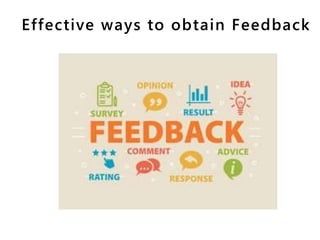 Obtaining and maximizing market feedback | PPTX