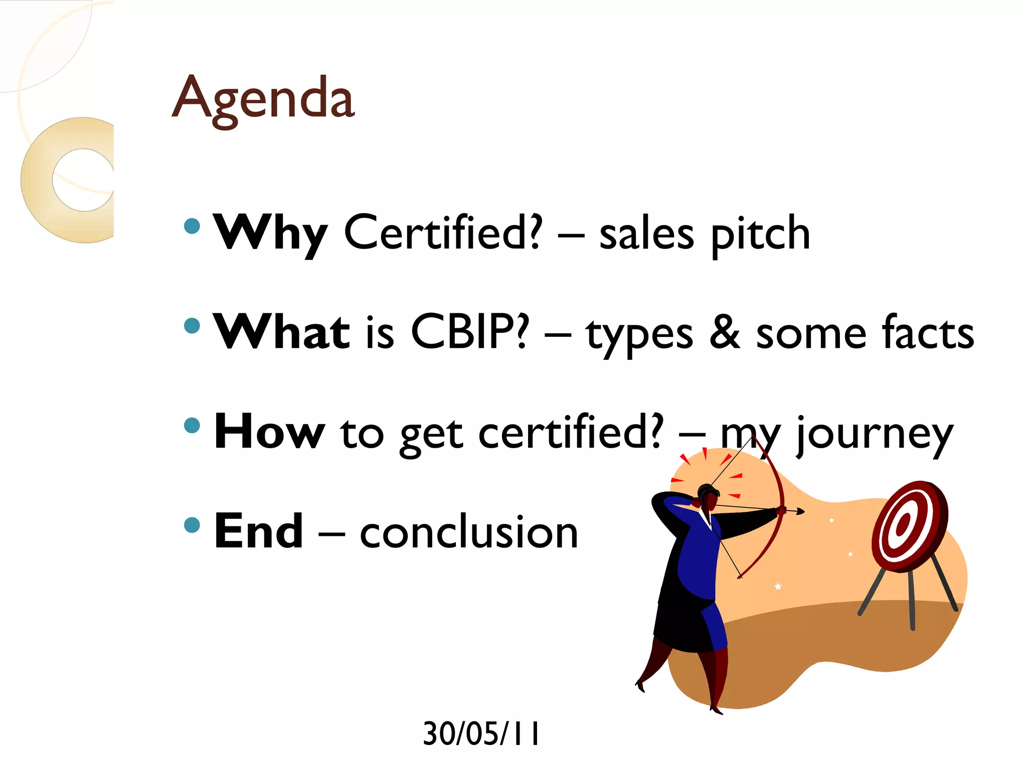 Obtaining Certification From TDWI | PPT