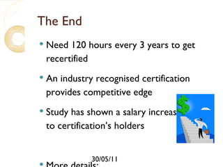 Obtaining Certification From TDWI | PPT
