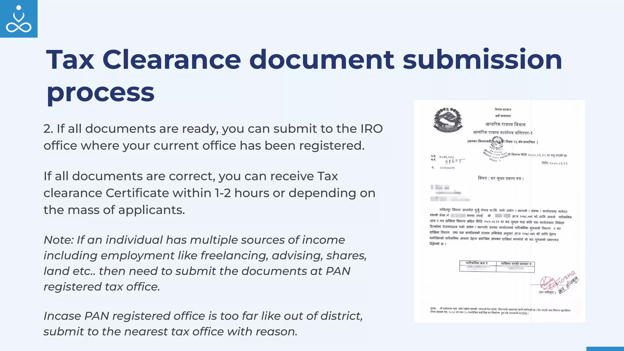 Obtaining Your Tax Clearance Certificate_ A Quick Guide | Deepak Rai ...